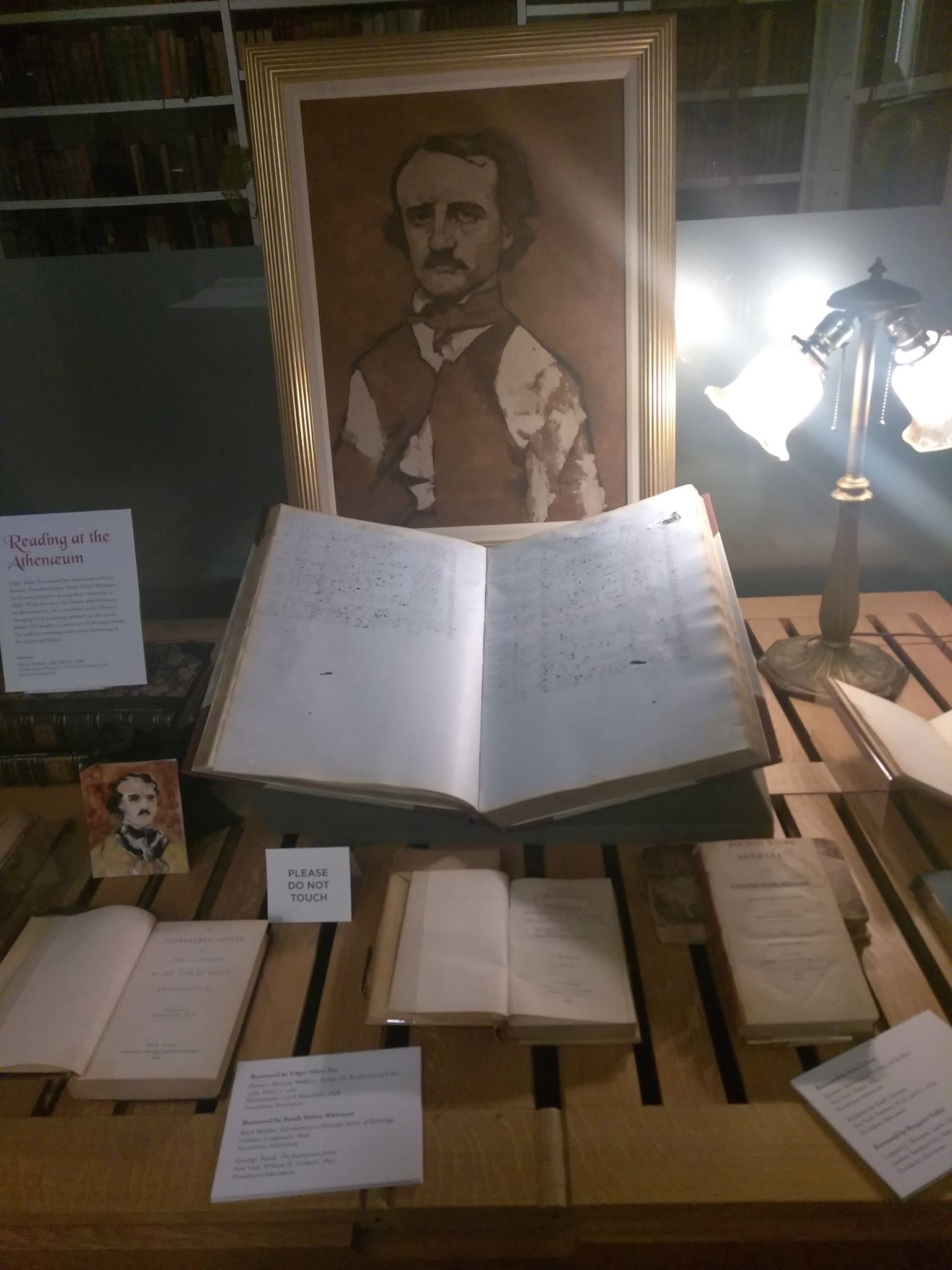 Charge Book – Edgar Allan Poe: Rhode Island